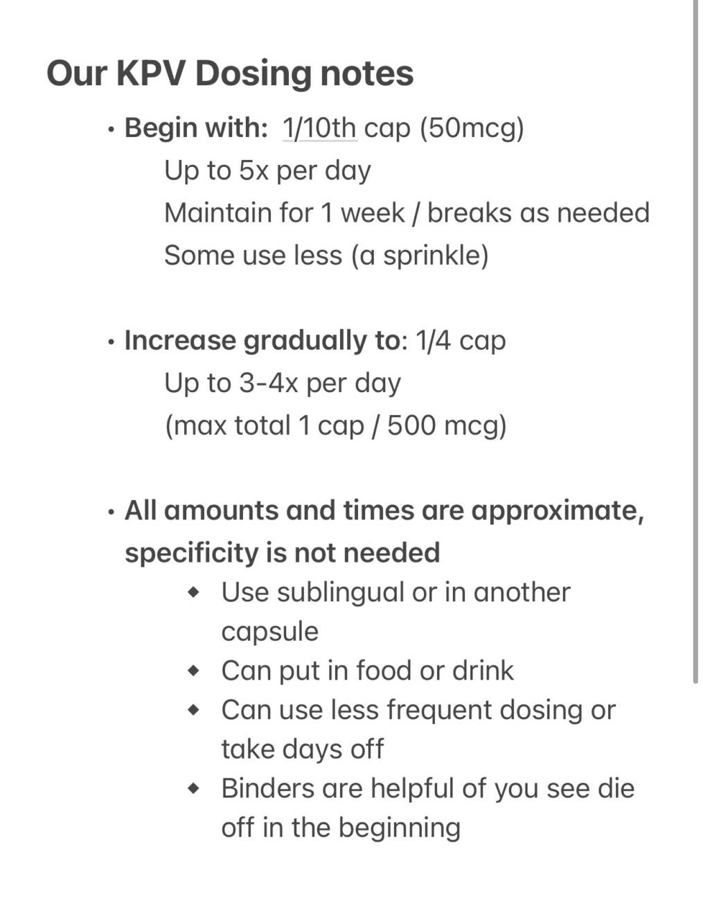 KPV Peptide Short Guide to Healing – Diary of Recovery