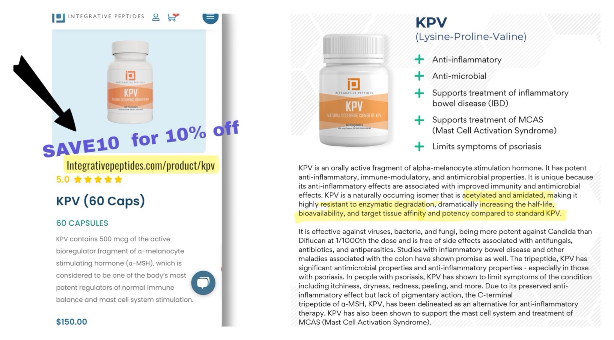 KPV Peptide Short Guide to Healing – Diary of Recovery